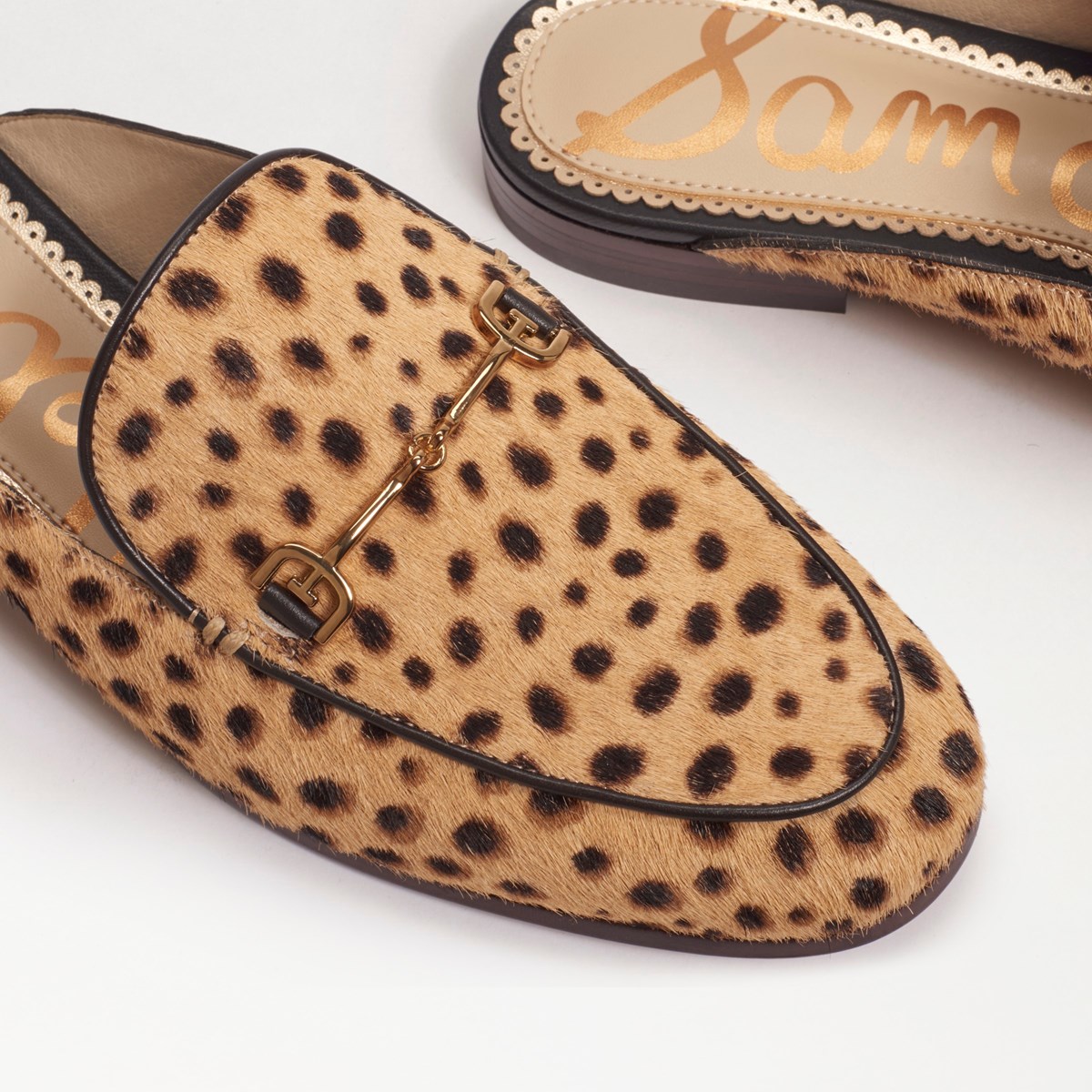 Sam Edelman Linnie Bit Mule, Bright White Leather | Womens Mules