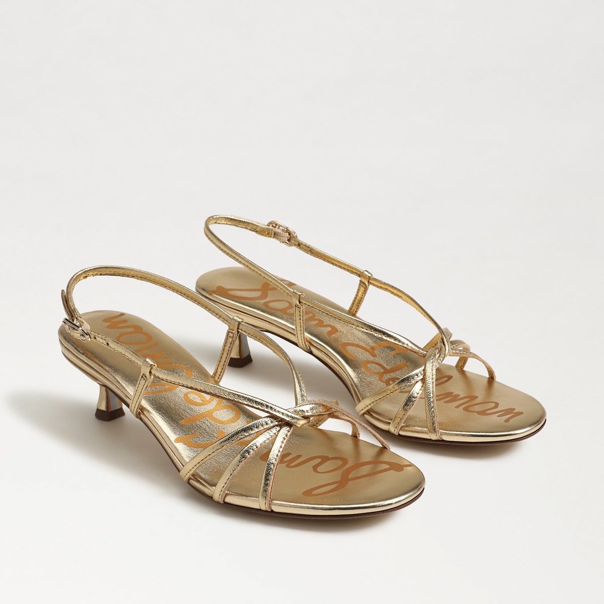 Sam Edelman Cressa Strappy Kitten Heel Sandal | Women's Heels