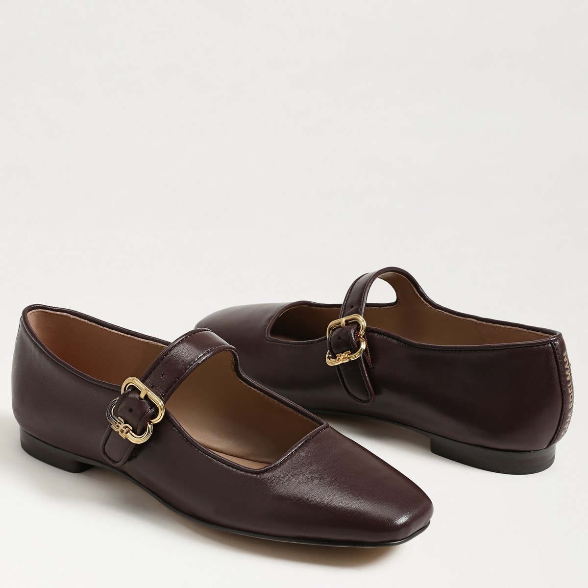 (取寄) サムエデルマン レディース ミカエラ Sam Edelman women Michaela Spiced Pecan Sam Edelman Michaela Mary Jane Flat | Women's Flats and Loafers