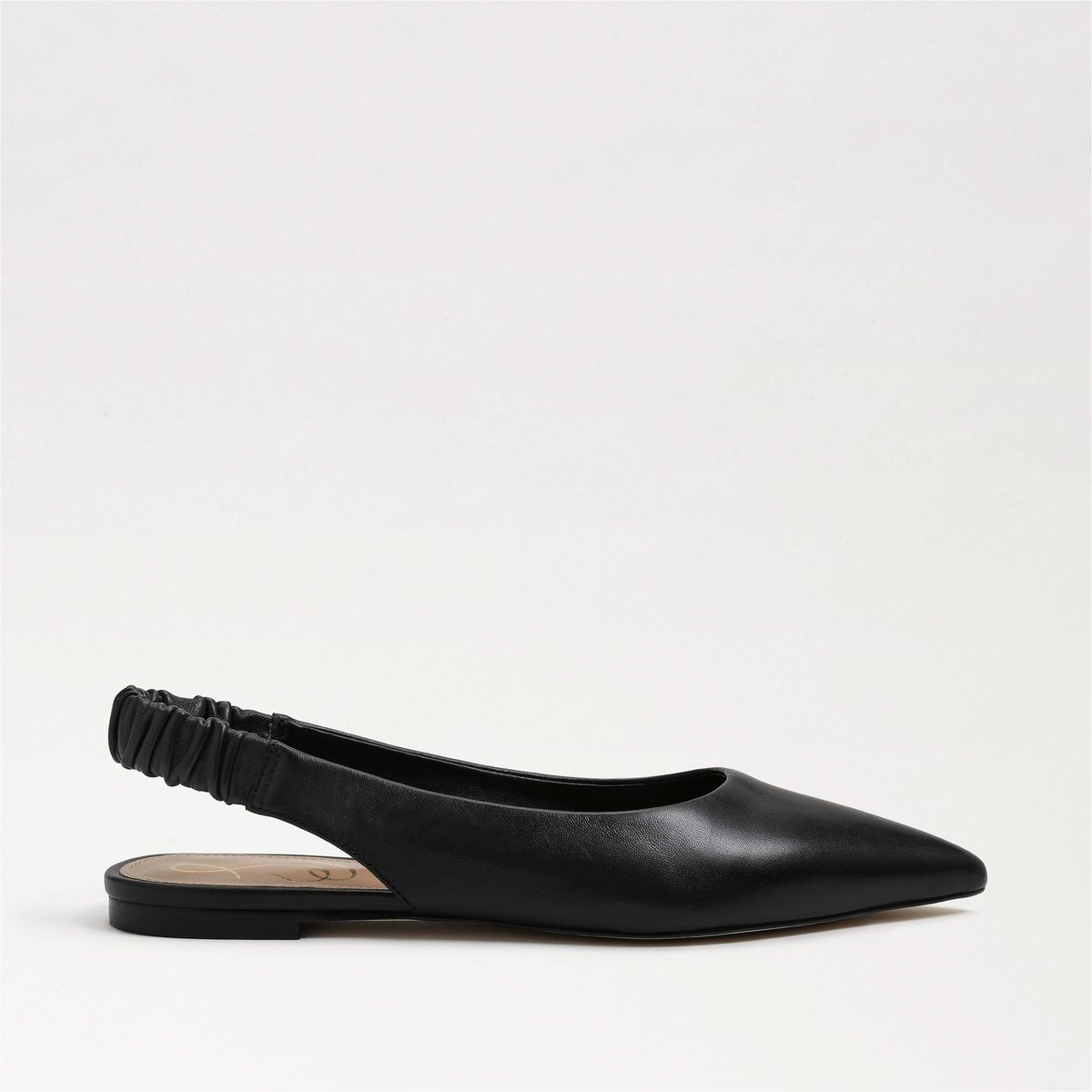 Leather Slingback Flats
